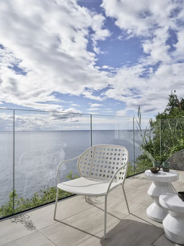 Lounge Armchair - Outdoor Gervasoni Brise Collection – Zartera Gallery