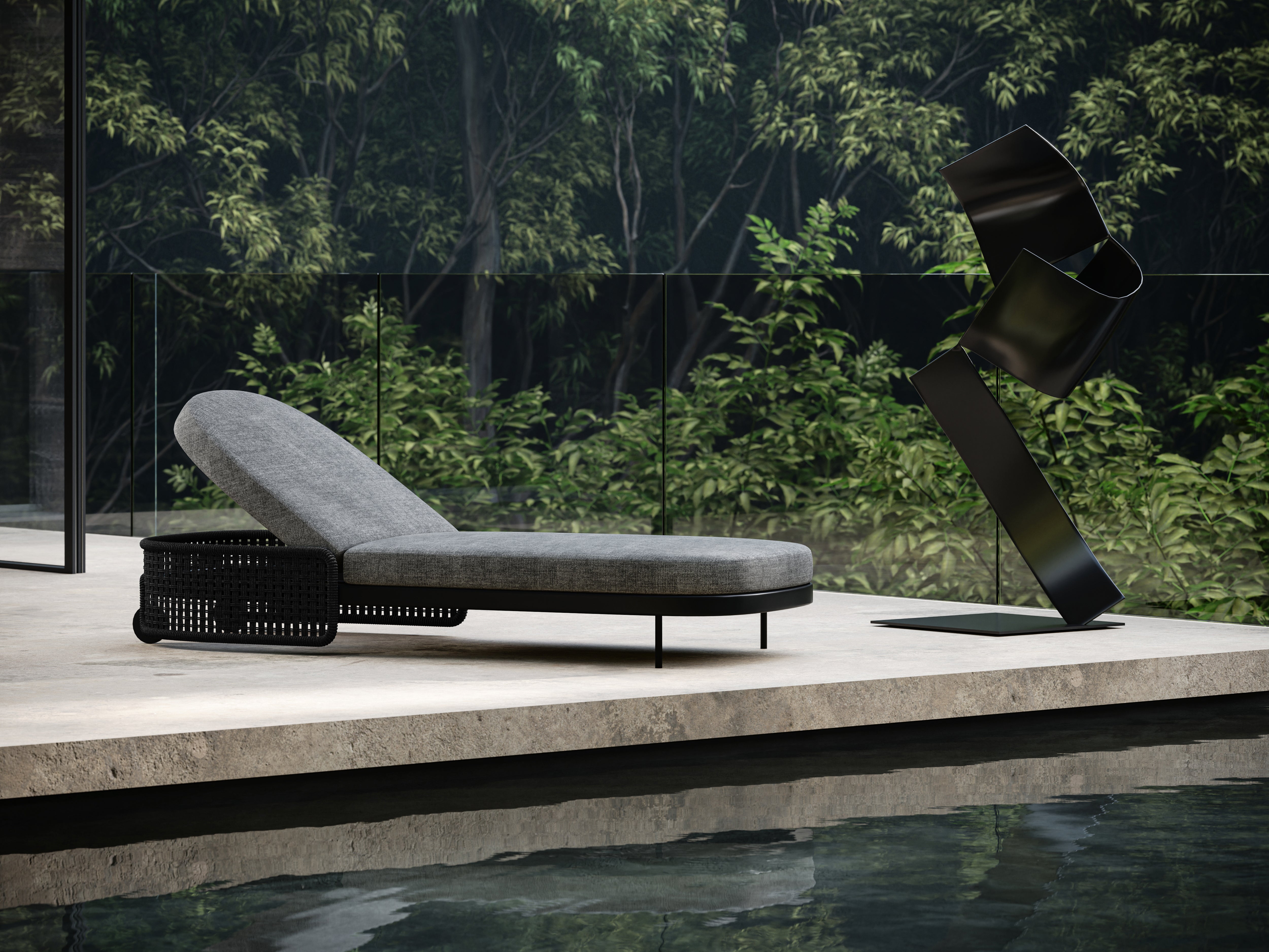 Sunbed - Miura - Nightfall Collection – Zartera Gallery