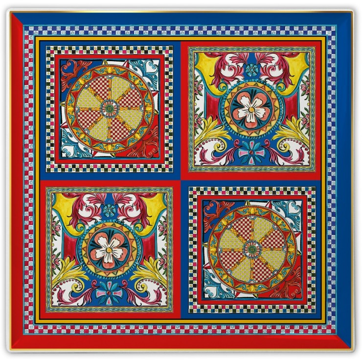 Sole Mio Collection; Square Gourmet Tray (large) – Zartera Gallery